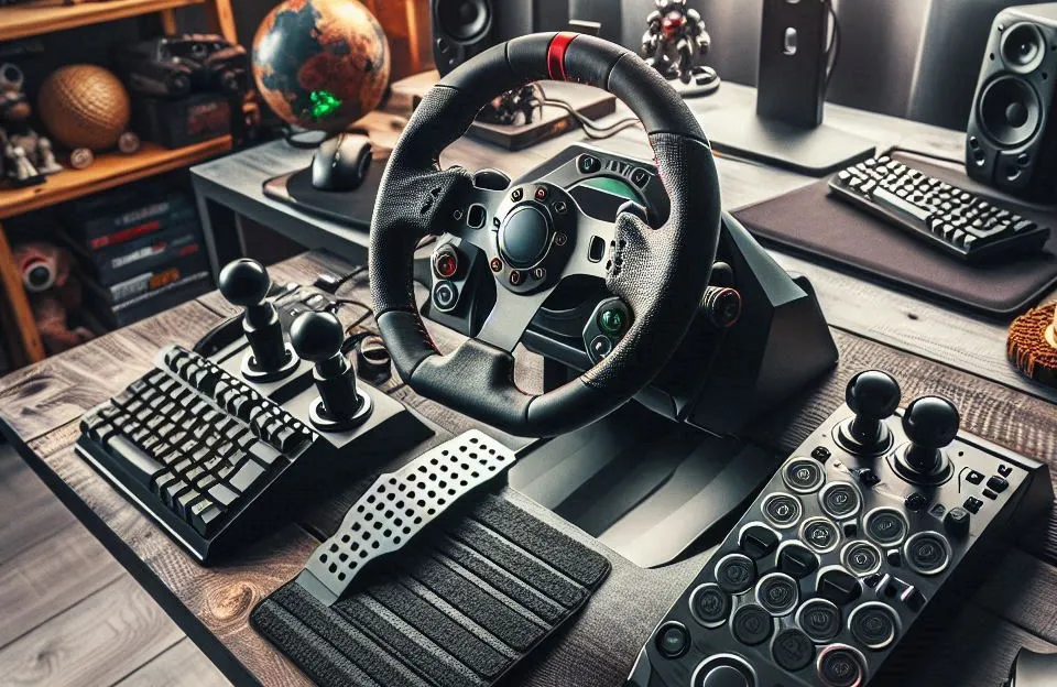 Volante Logitech G920 Driving Force com Pedais