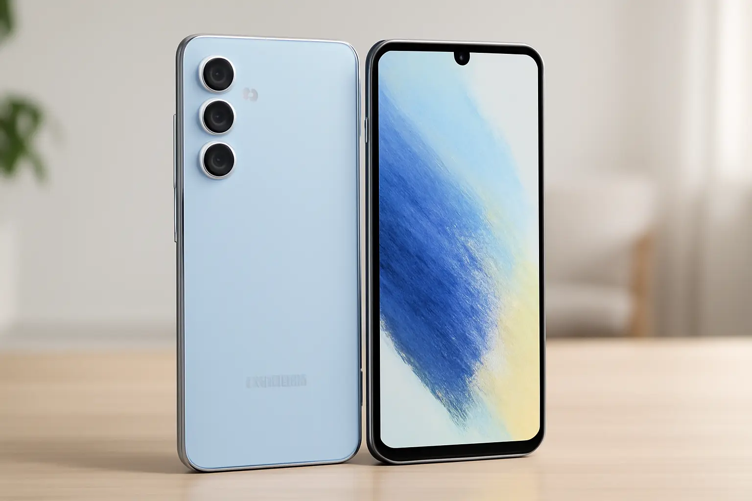 Samsung Galaxy A35 5G, Câmera Tripla até 50MP, Tela 6.6", 256GB Azul Claro