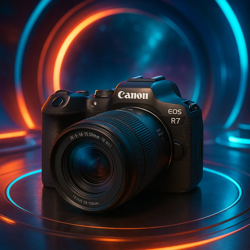 Canon EOS R7 com sensor APS-C e vídeo 4K