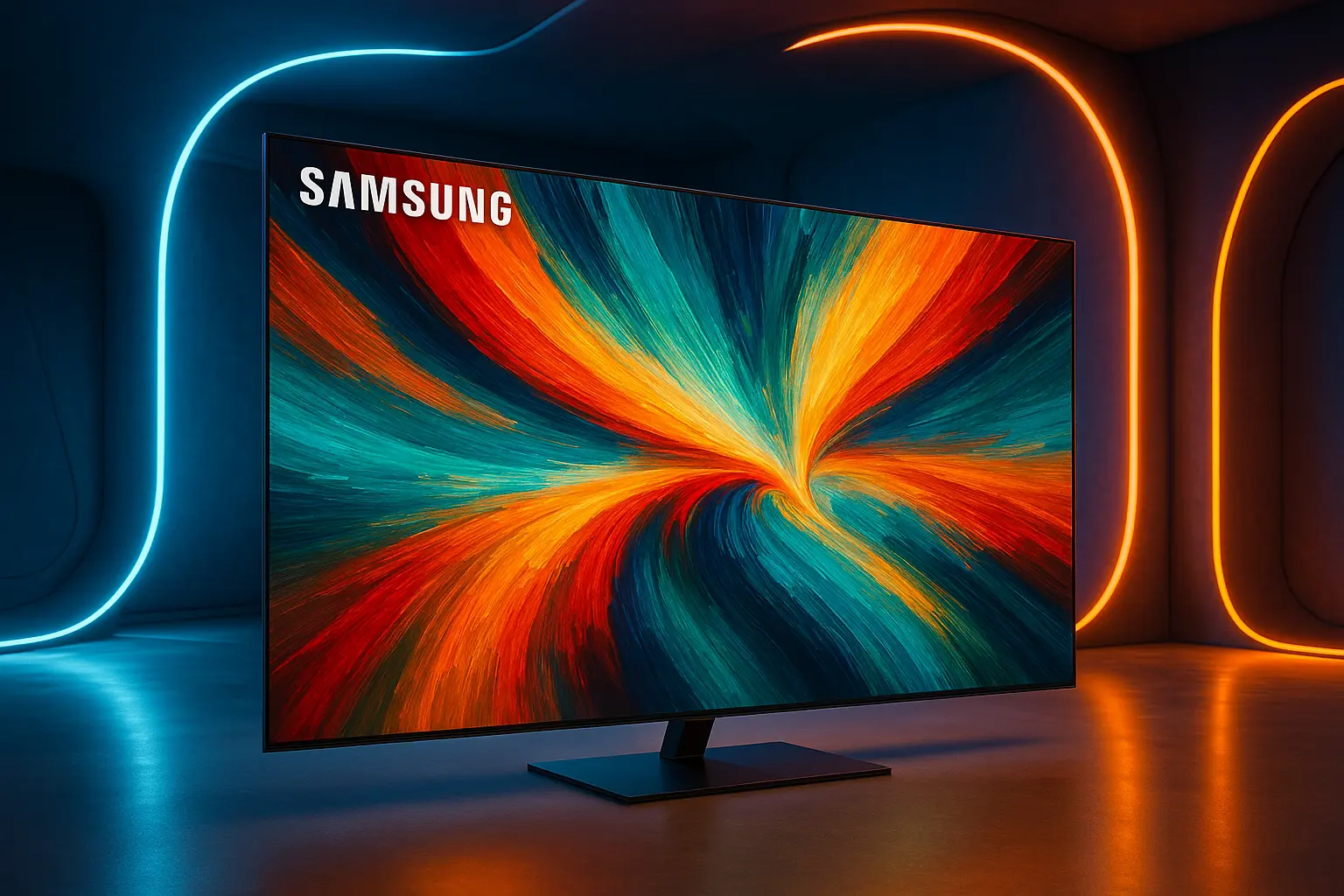 Samsung Smart TV 75Q70D com AI e Painel 120Hz