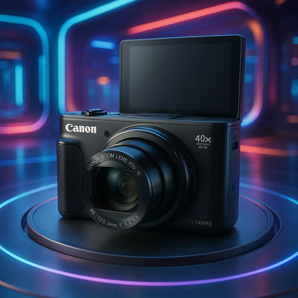 Canon PowerShot SX740: Zoom Óptico de 40x e Vídeo 4K em uma Câmera Compacta