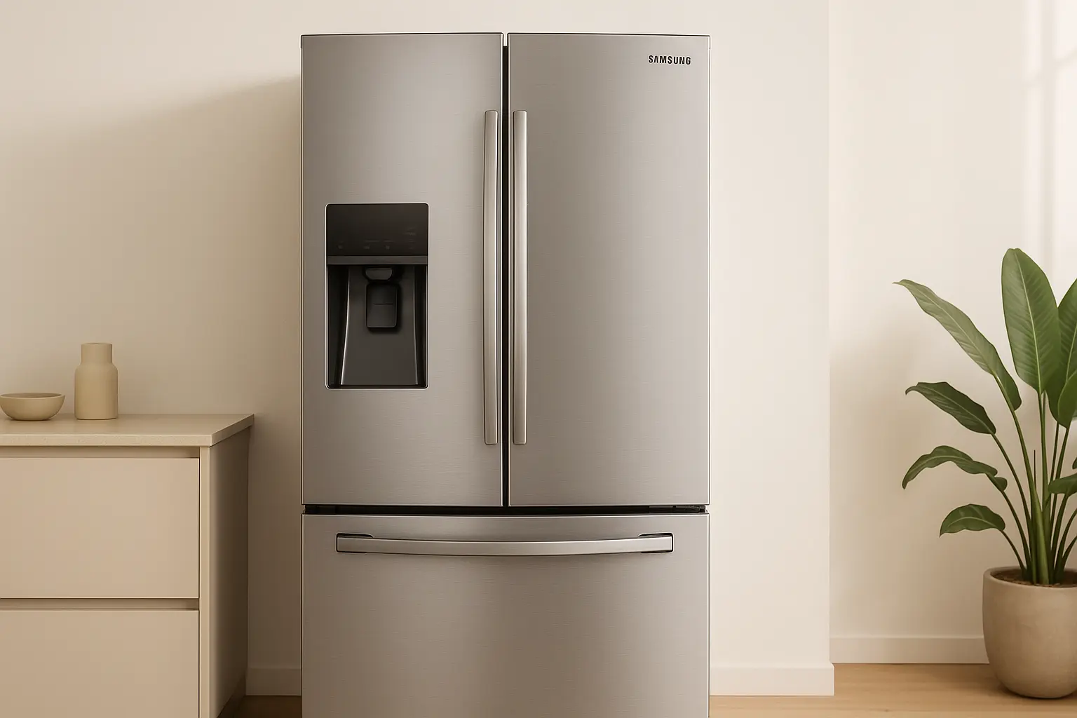 Geladeira Samsung French Door RF27 com All Around Cooling™ e Dispenser ...