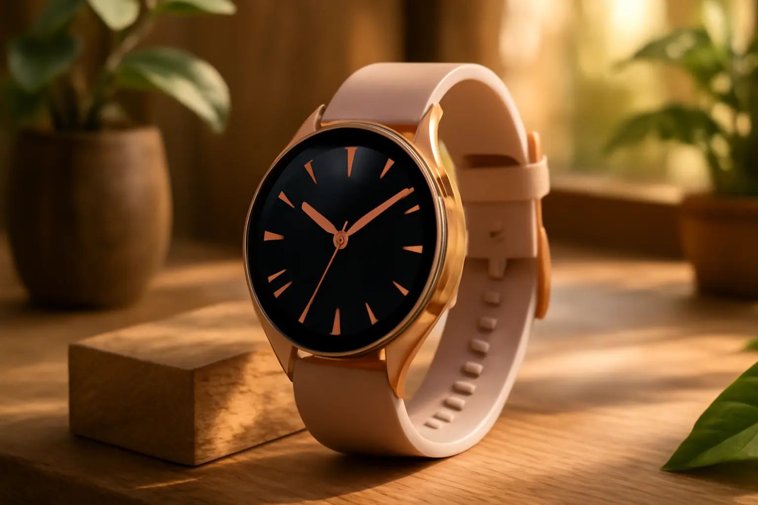 Samsung Galaxy Watch FE 40mm Bluetooth com Tela Super AMOLED Rosé
