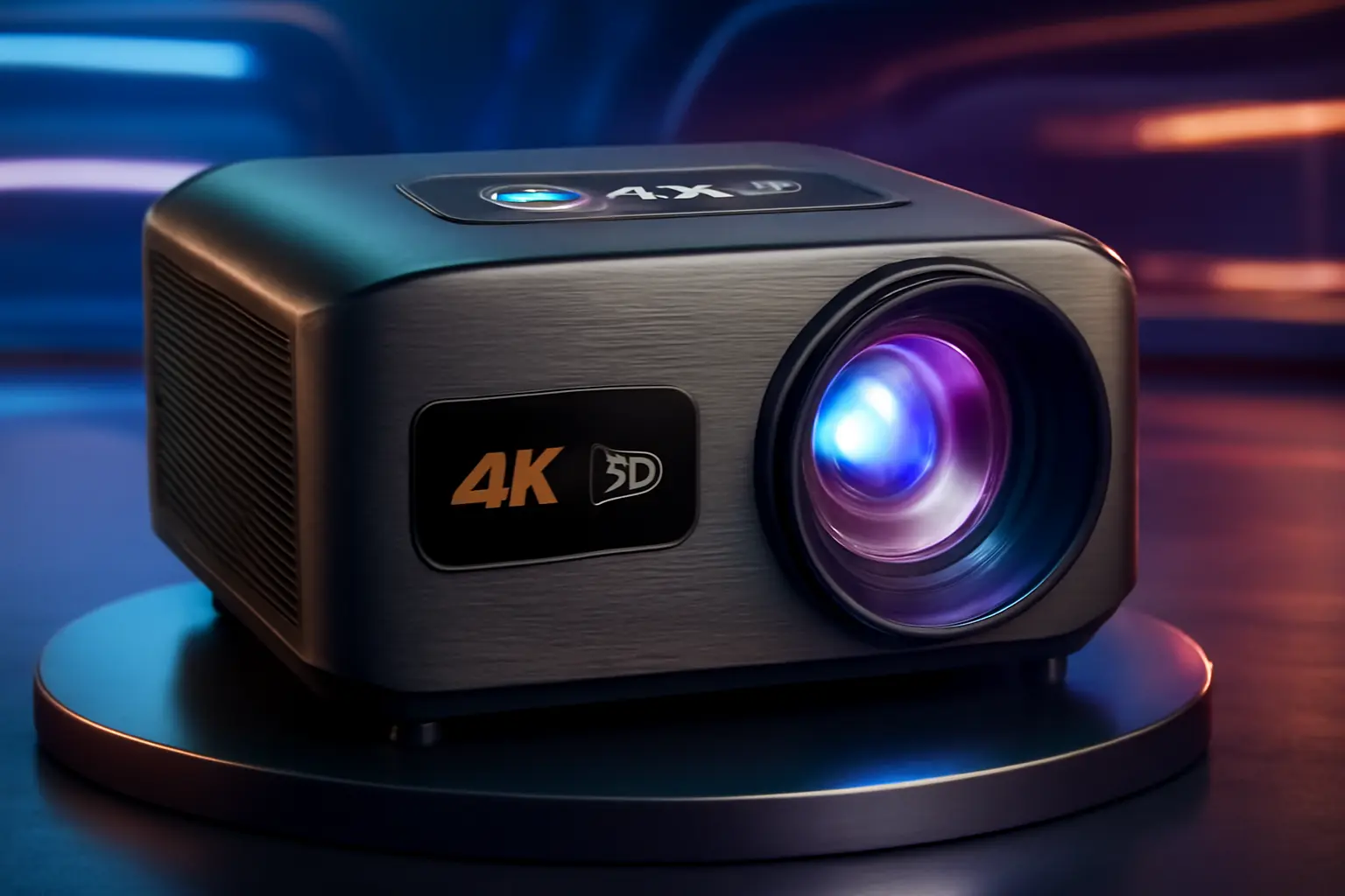 Bettdow Projetor 4K 3D 25000 Lumens Full HD 1080p Compatível com ...