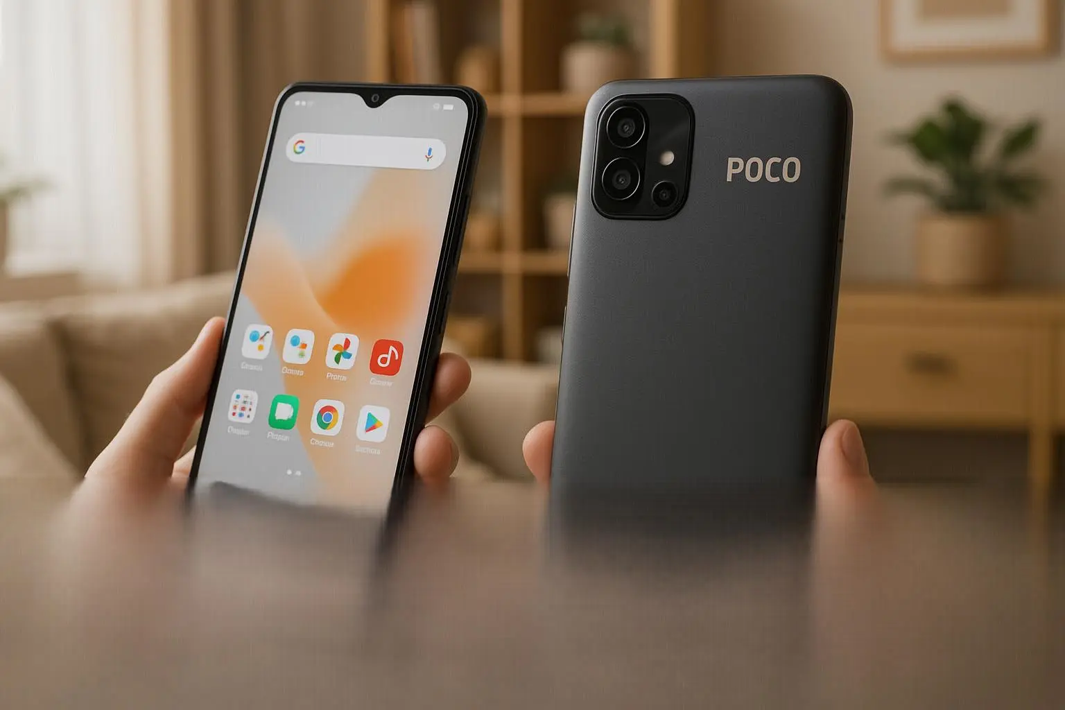Xiaomi POCO C65 8GB+256GB com tela 90Hz e câmera AI