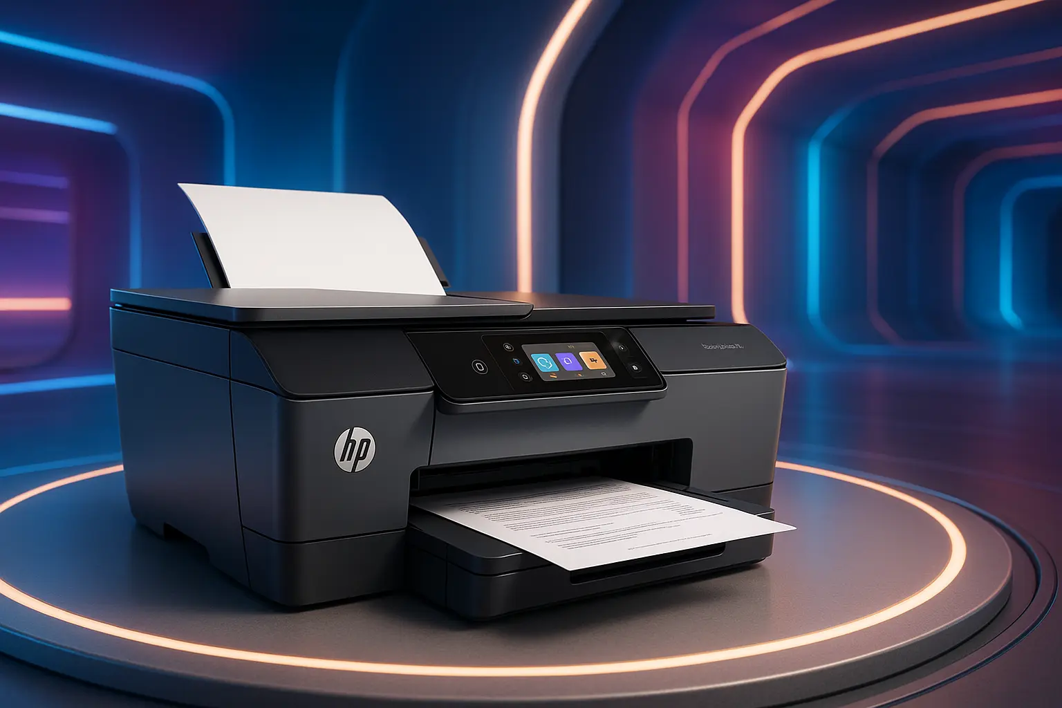 Impressora HP Smart Tank 754 Wi-Fi com Scanner Duplex