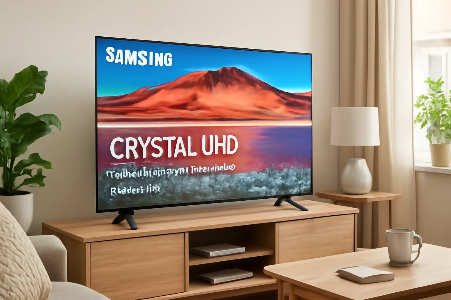 Samsung Smart TV 43" Crystal UHD 4K 43DU8000 - Dynamic Crystal Color ...