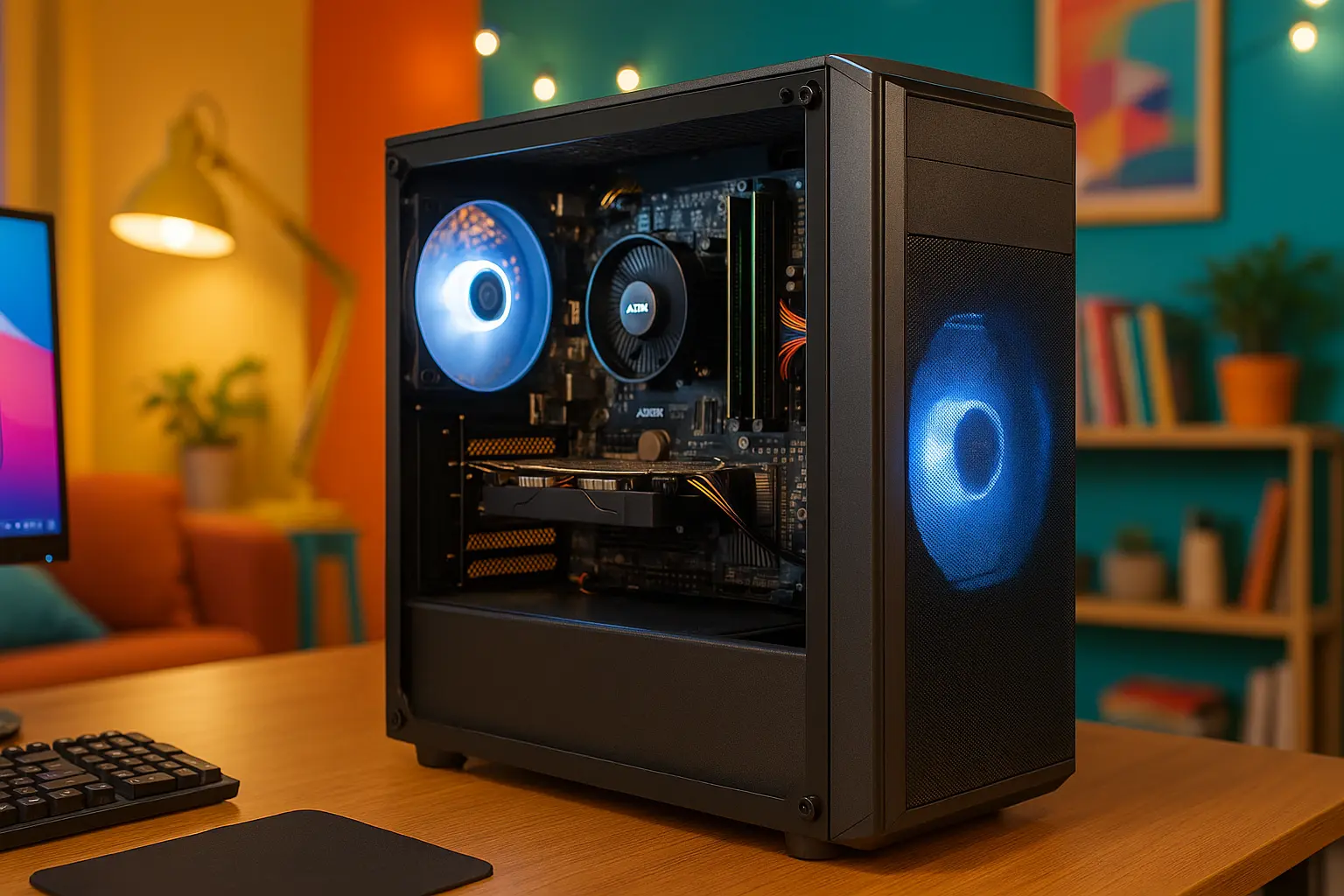 Monte seu PC: Athlon 3000G, Vega 3, 8GB, 240GB SSD