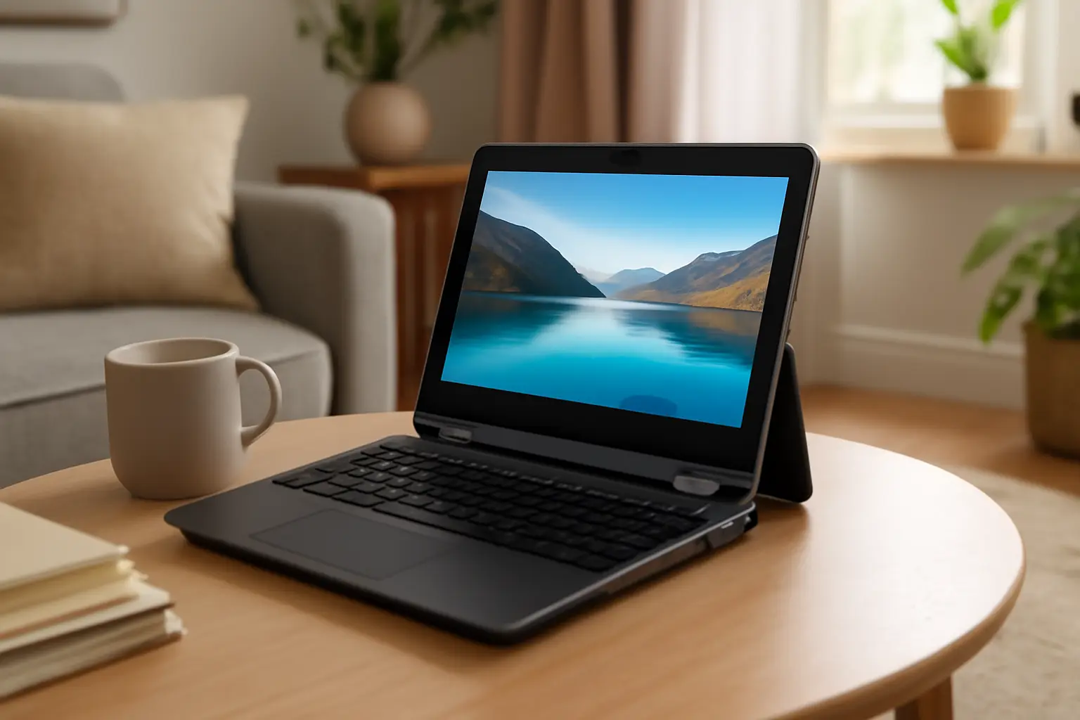 SZTPSLS Computador Laptop FHD de 11,6 Polegadas: Tablet Conversível com ...