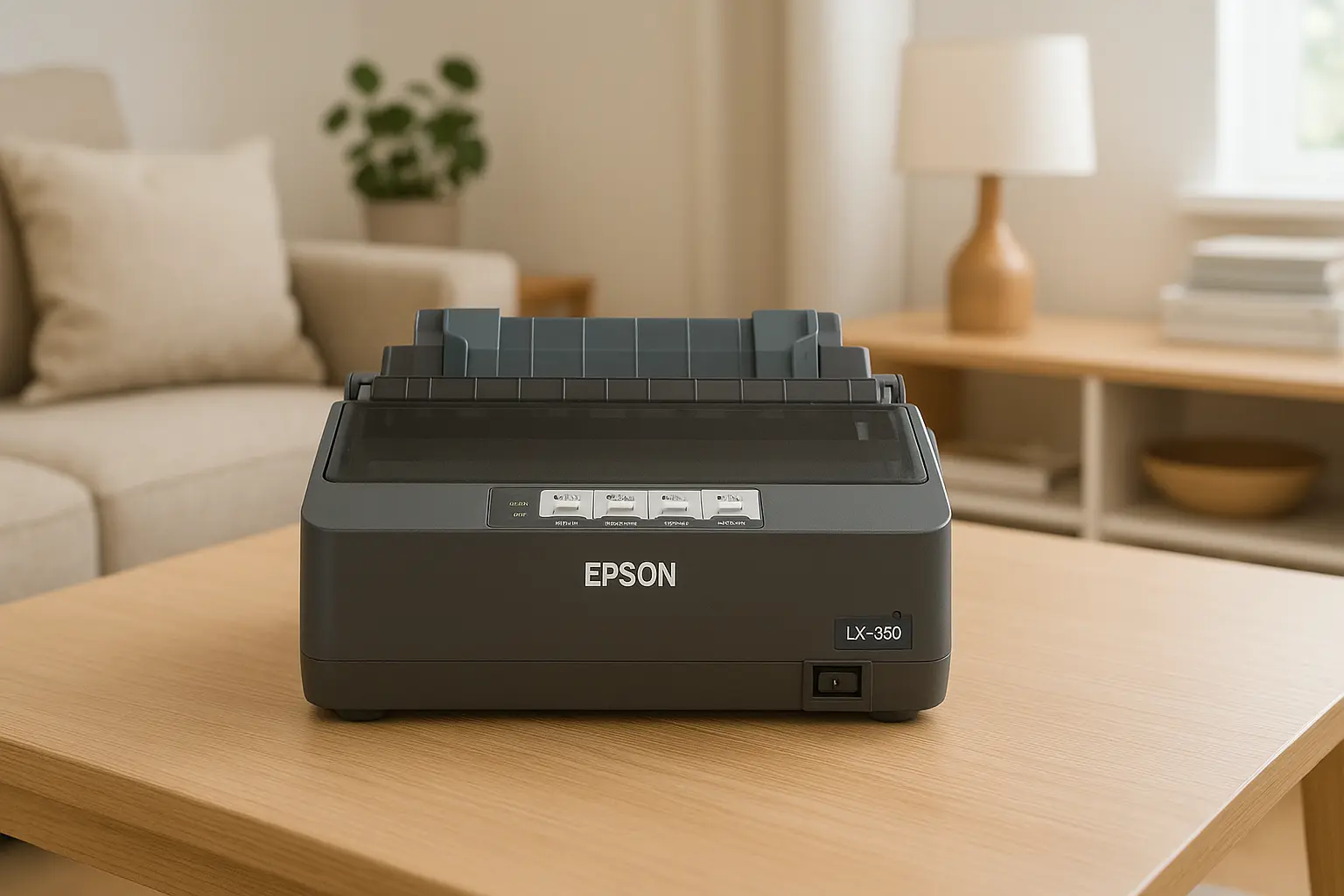 Epson LX-350: desempenho real