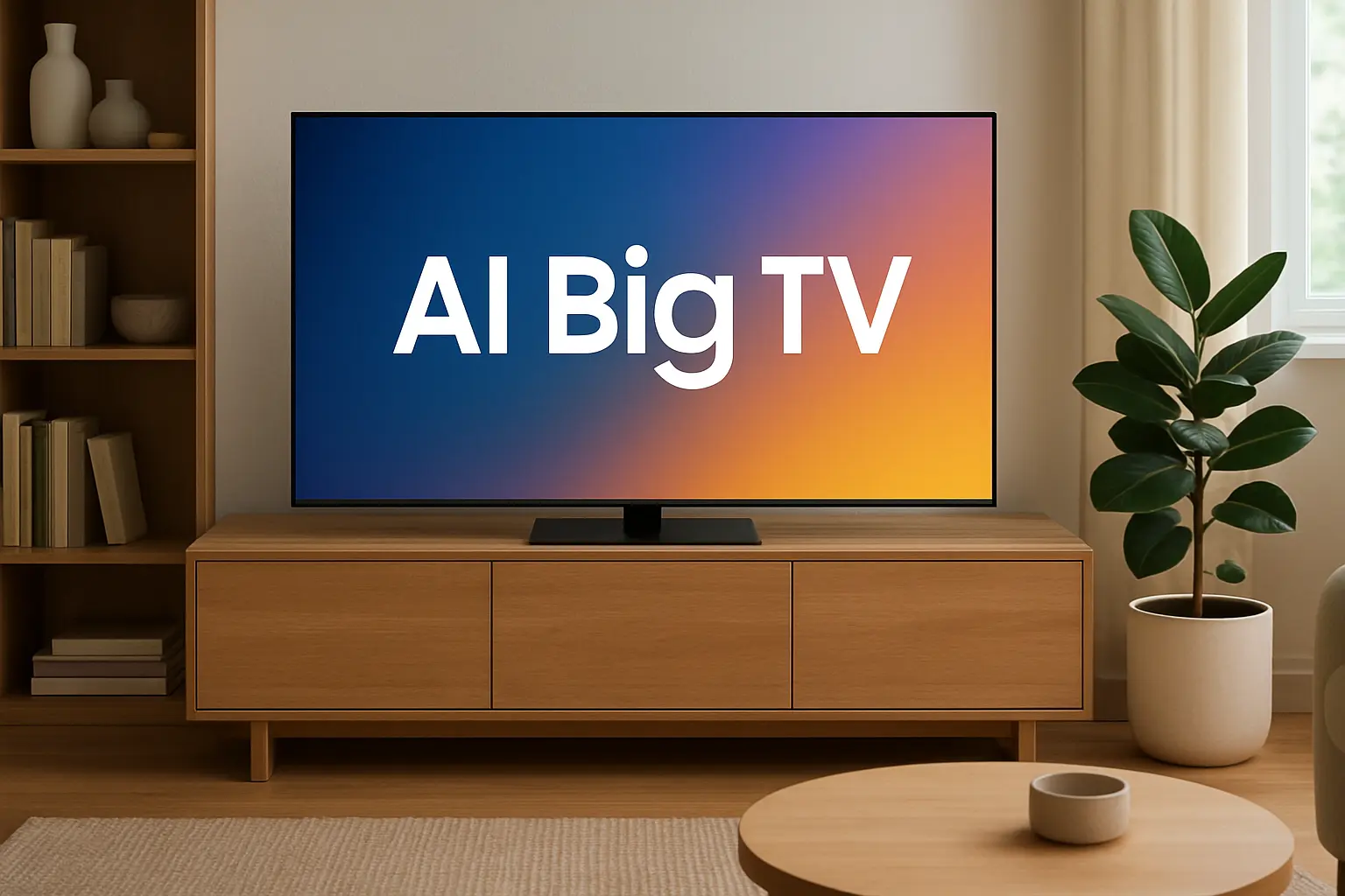 6 Samsung AI Big TV com design premium por preço justo