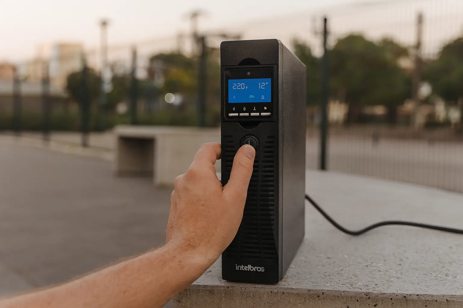 3 Nobreak 5kVA Intelbras para energia contínua