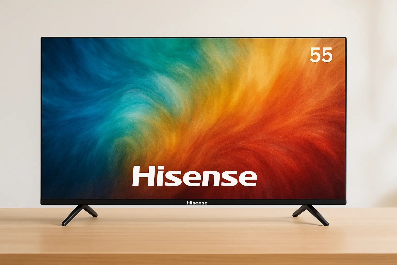 6 Smart TV Hisense U7N 55 com garantia estendida e suporte VIP