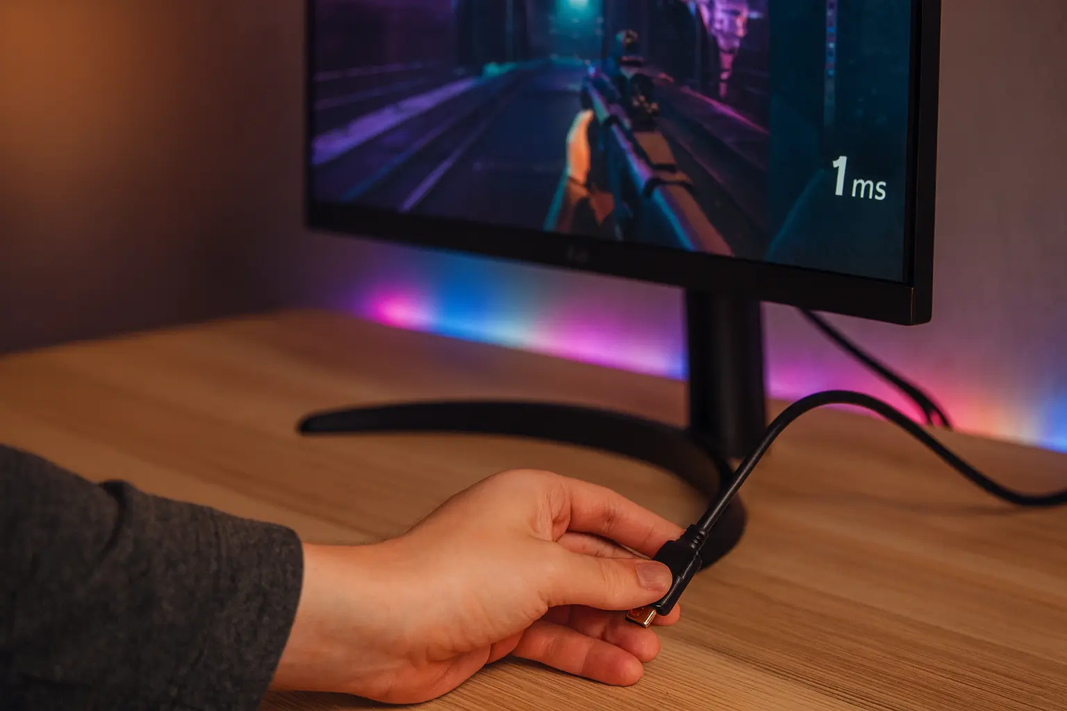 3 monitores LG ultrawide 25" para produtividade e jogos
