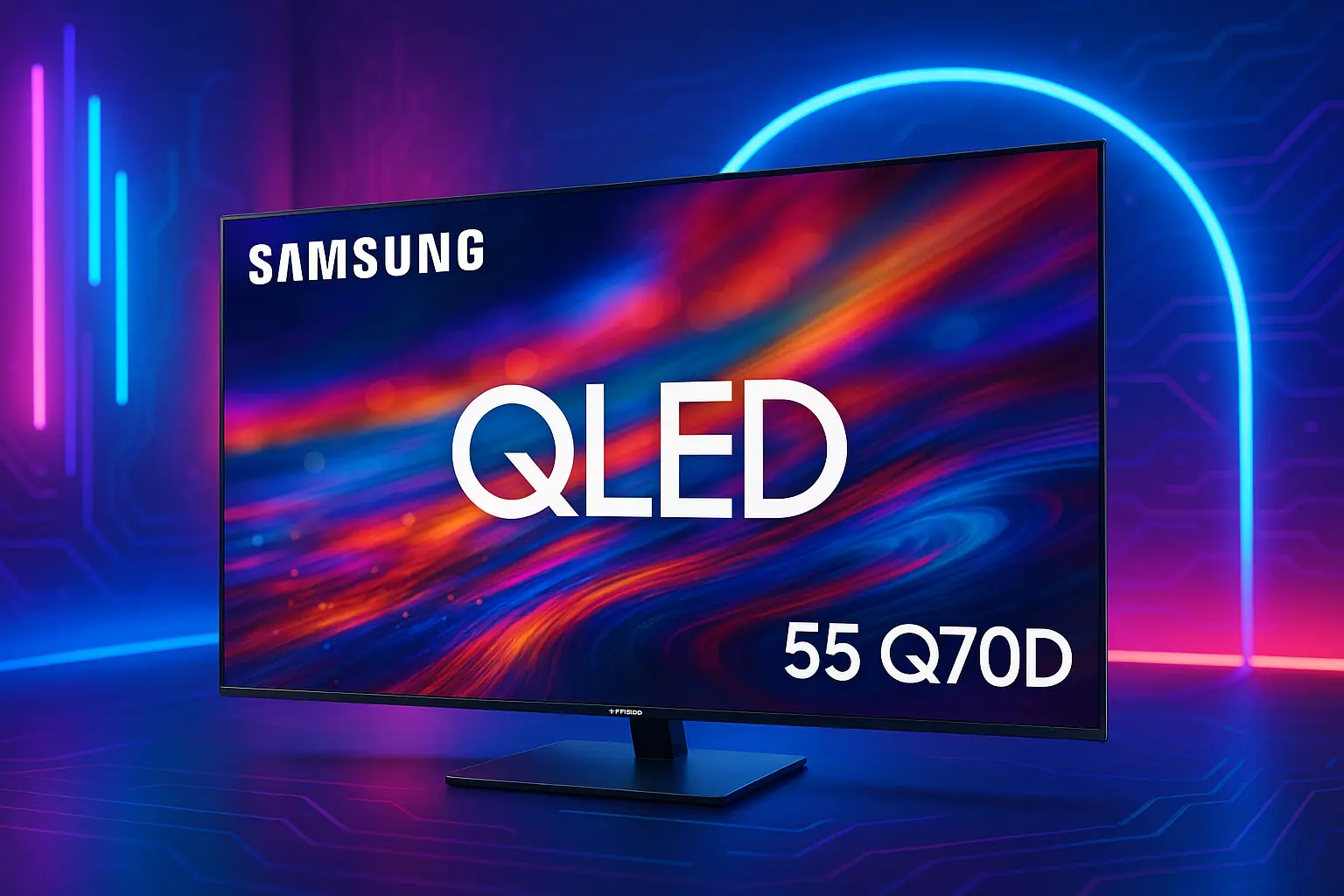 TV Samsung 55 Q70d barato com alta avaliacao